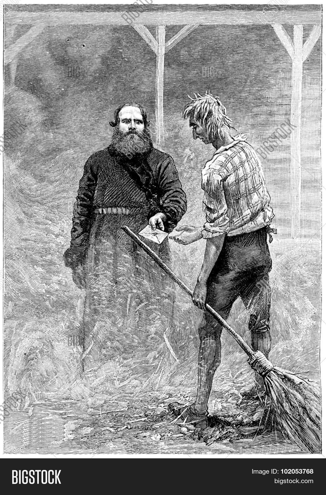 Peasant Handed Letter Image & Photo (Free Trial) | Bigstock