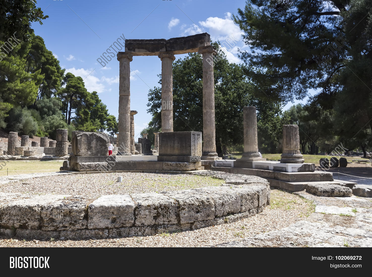 Philippeion Building Image & Photo (Free Trial) | Bigstock