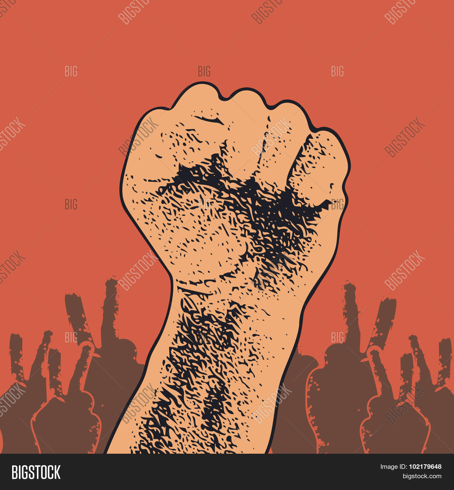 Hand Proletarian Image & Photo (Free Trial) | Bigstock