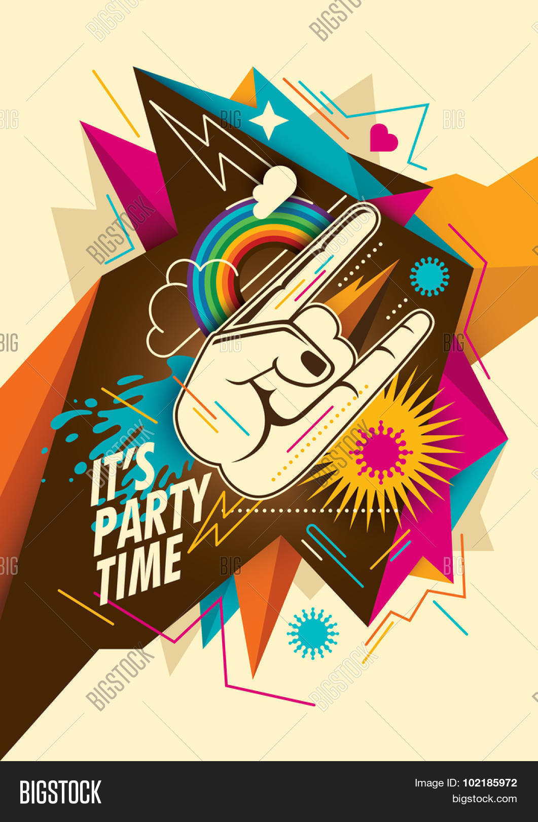 Abstract Party Vector & Photo (Free Trial) | Bigstock
