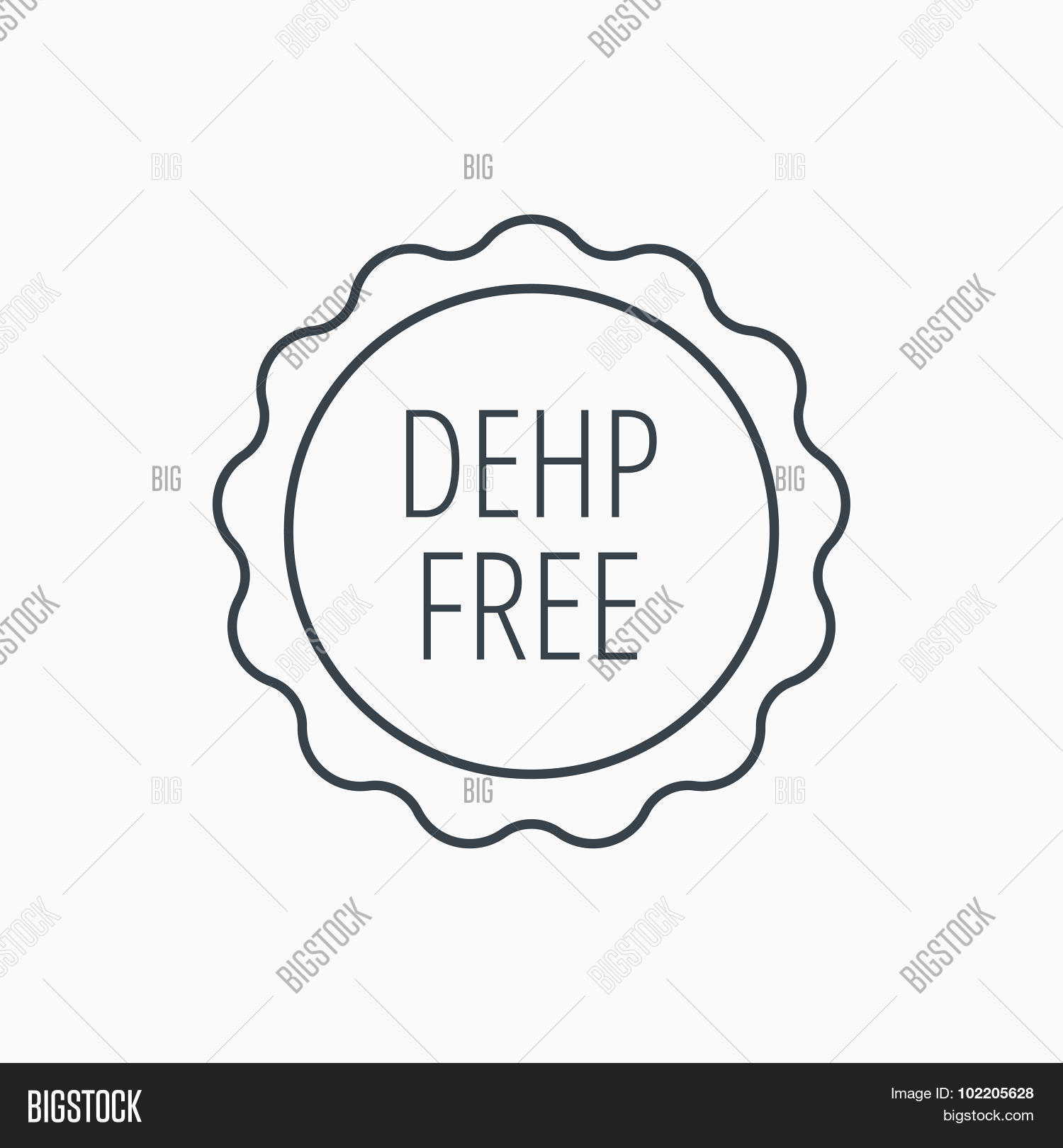 DEHP Free Icon. Non- Vector & Photo (Free Trial) | Bigstock