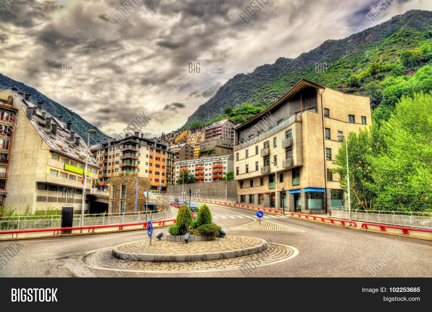 Buildings Andorra La Image & Photo (Free Trial) | Bigstock