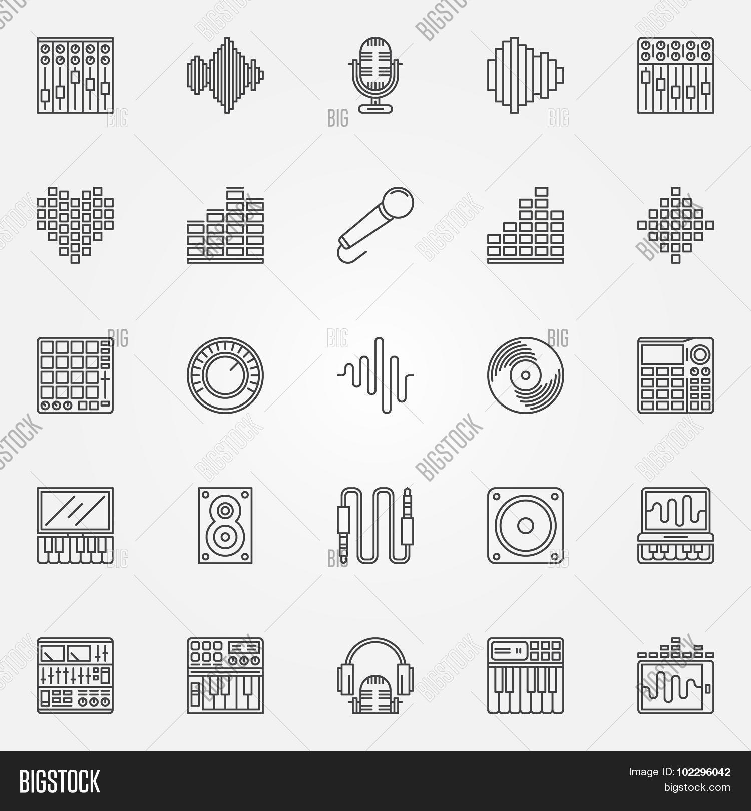 Recording Studio Vector & Photo (Free Trial) | Bigstock