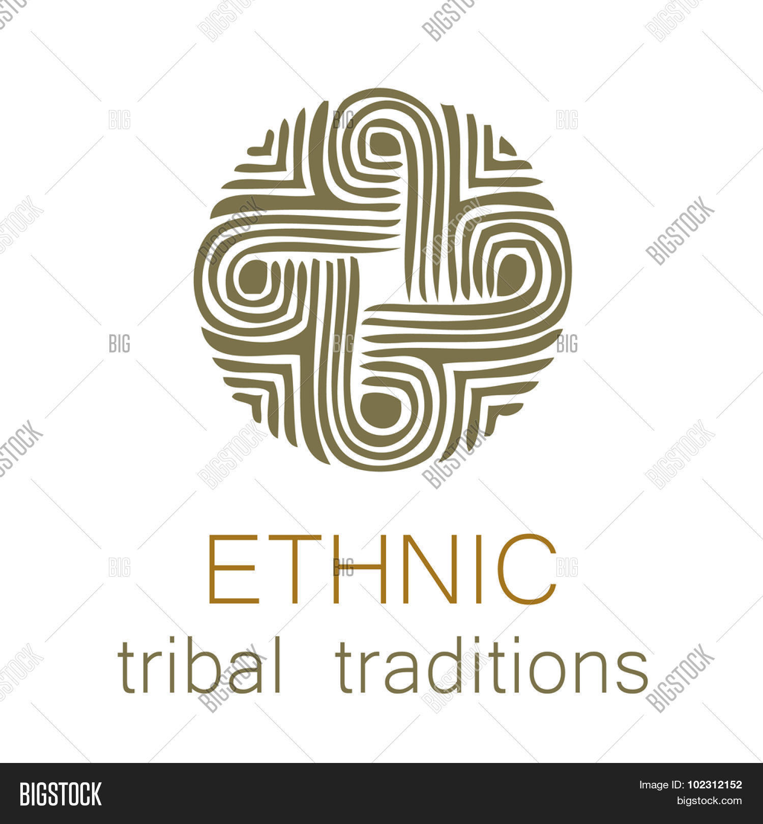 Ethnic Logo - Vector & Photo (Free Trial) | Bigstock