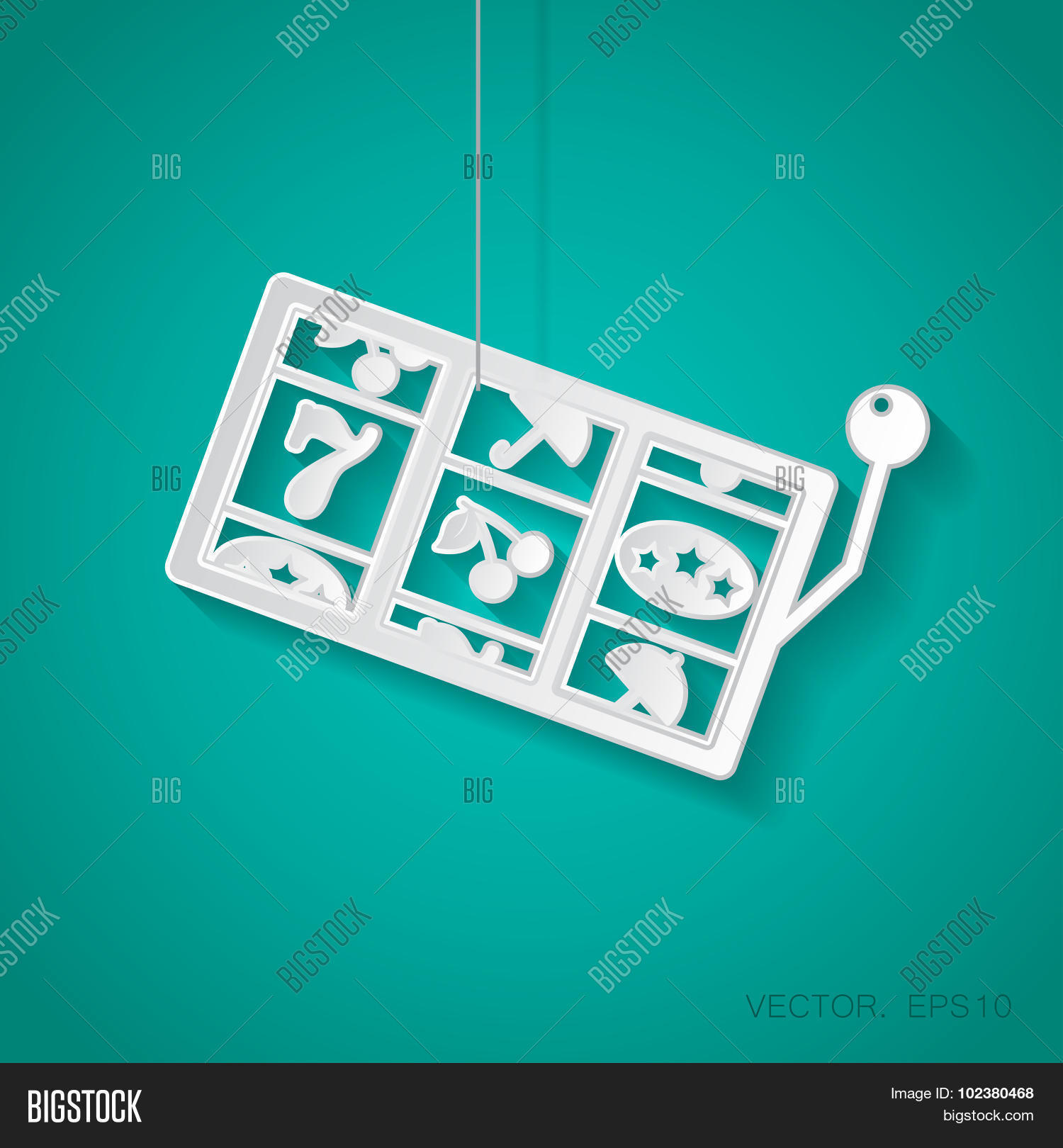 Vector Slot Icon. Vector & Photo (Free Trial) | Bigstock