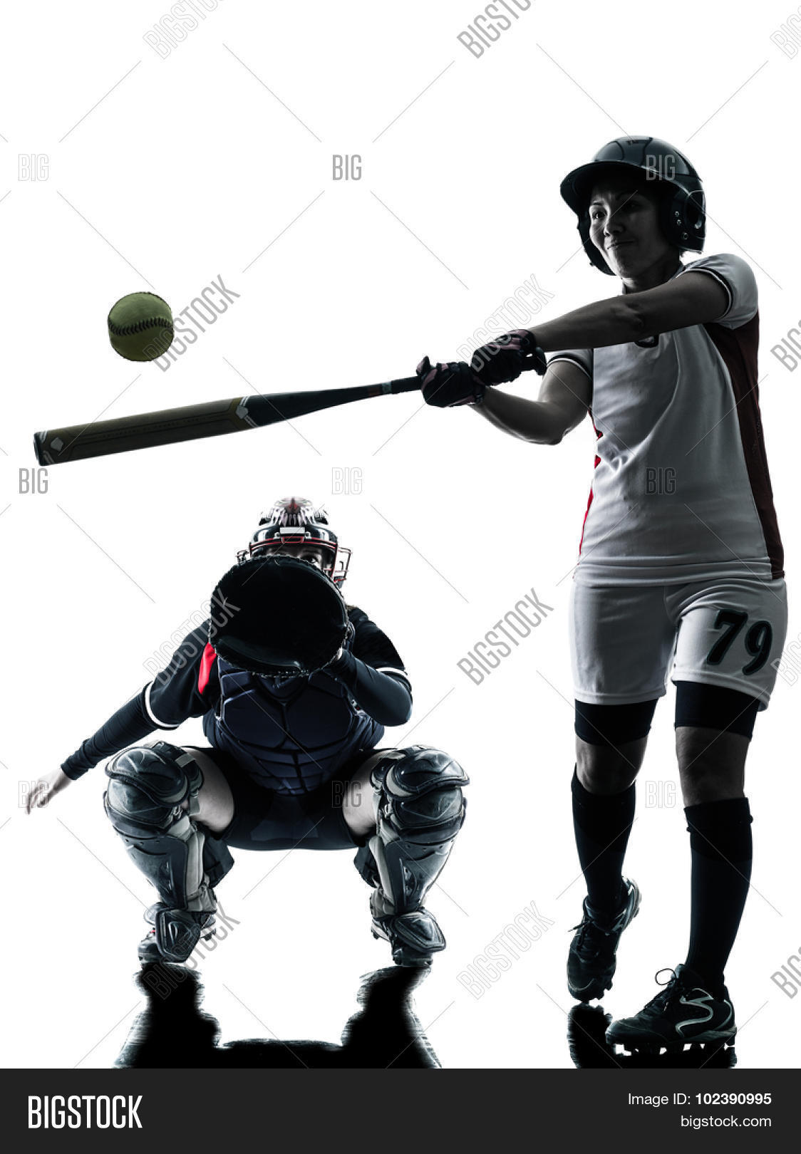 Women Playing Softball Image & Photo (Free Trial) | Bigstock