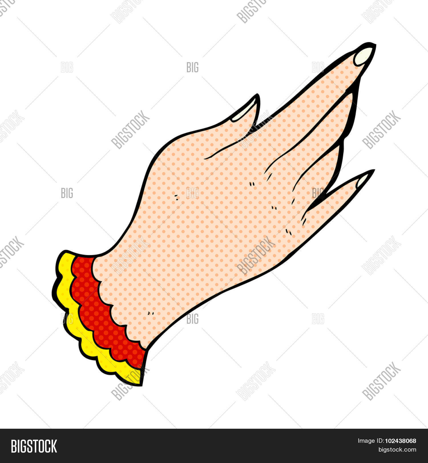 Cartoon Tattoo Hand Image & Photo (Free Trial) | Bigstock