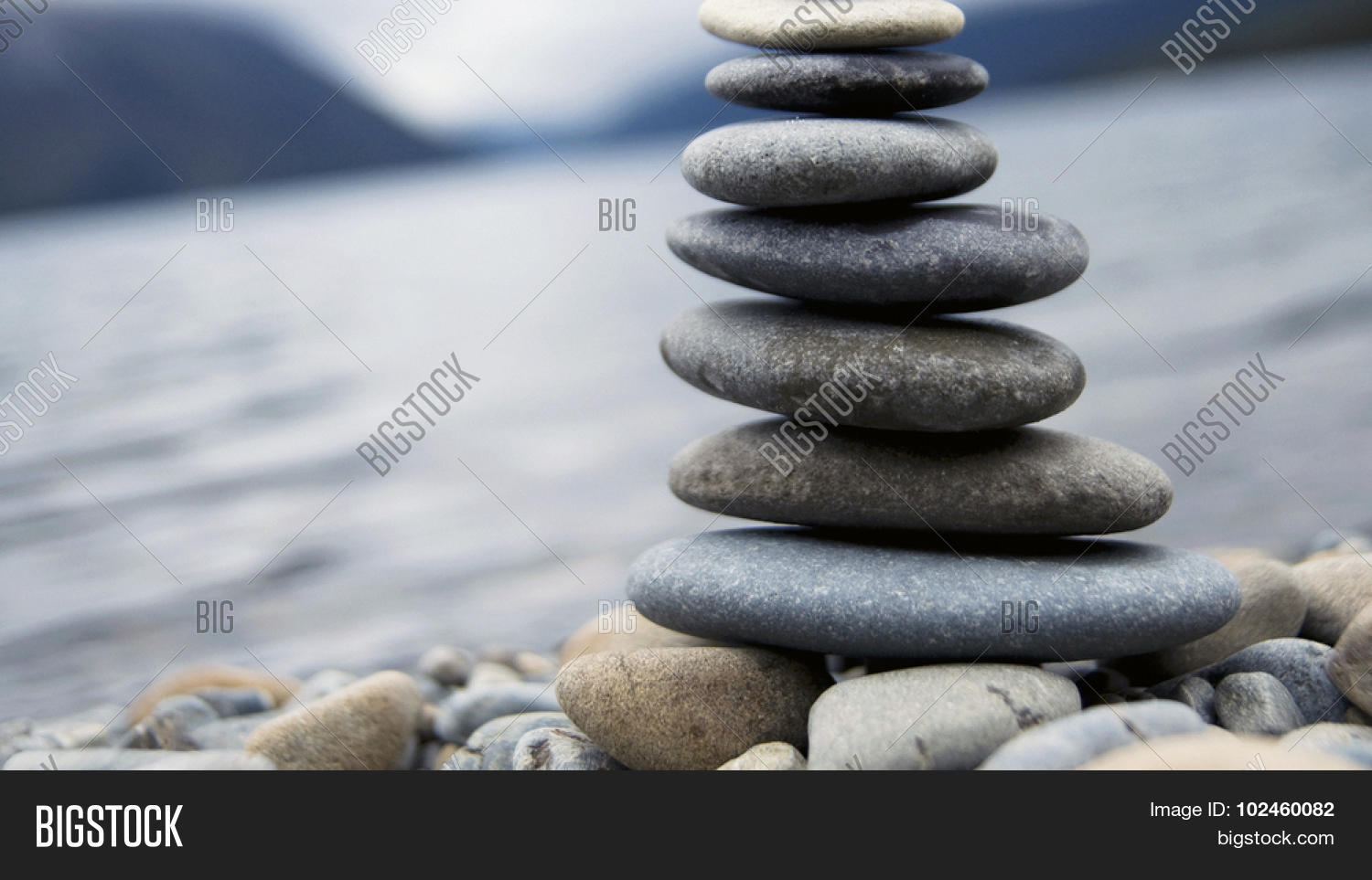 Zen Balancing Pebbles Image & Photo (Free Trial) | Bigstock