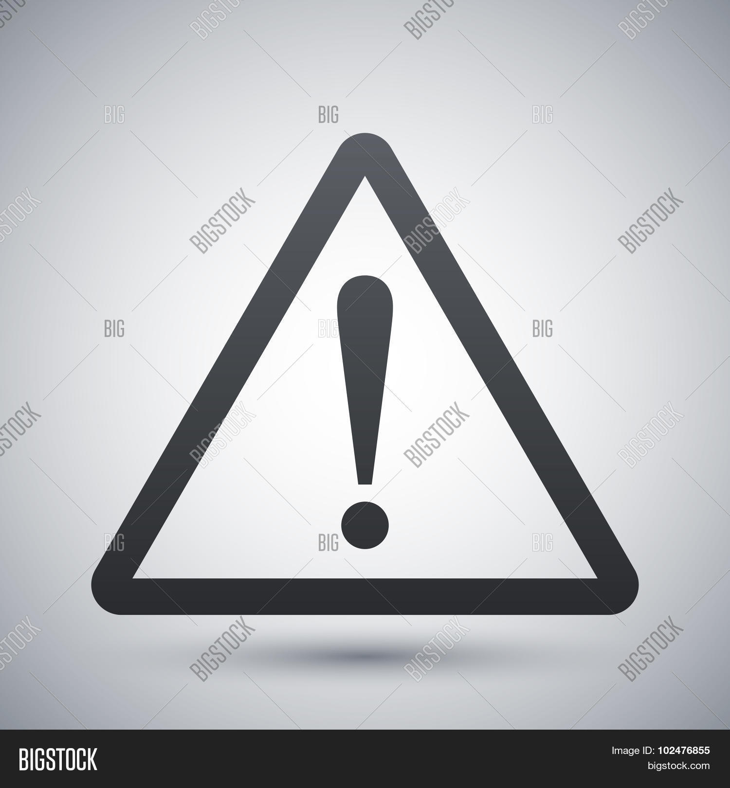 Warning Attention Vector & Photo (Free Trial) | Bigstock