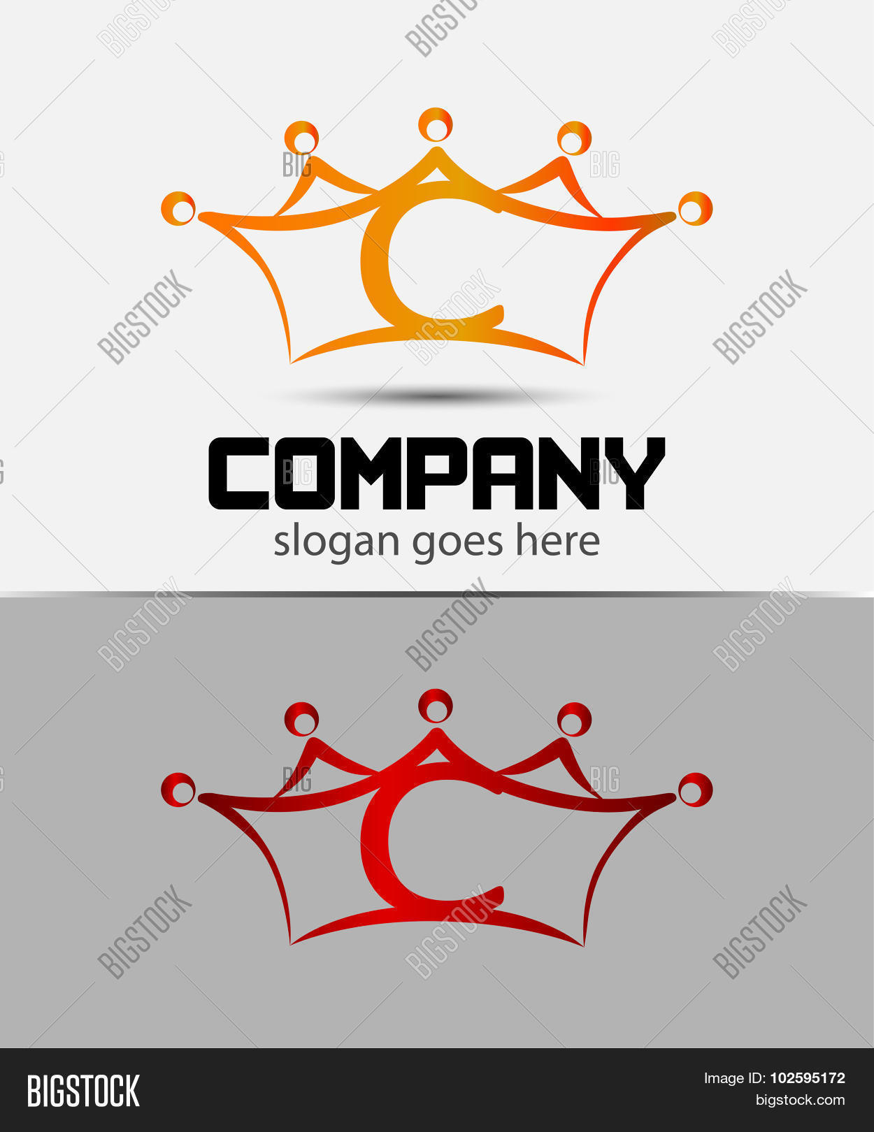 Letter C Logo Crown Vector & Photo (Free Trial) | Bigstock
