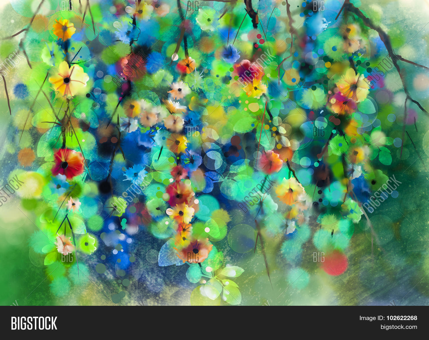 Abstract Flowers Soft Image & Photo (Free Trial) | Bigstock