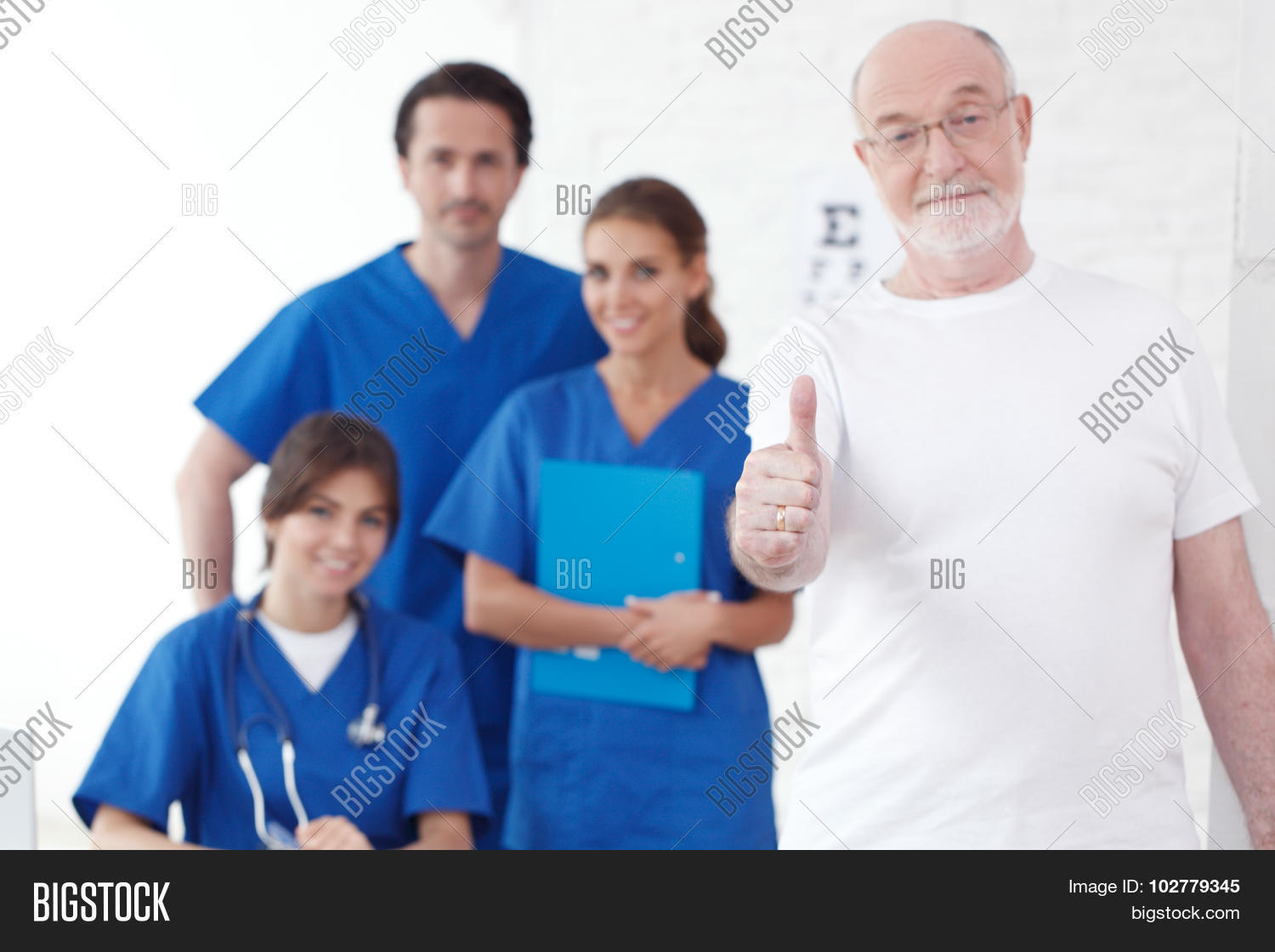Happy Patient Doctors Image & Photo (Free Trial) | Bigstock