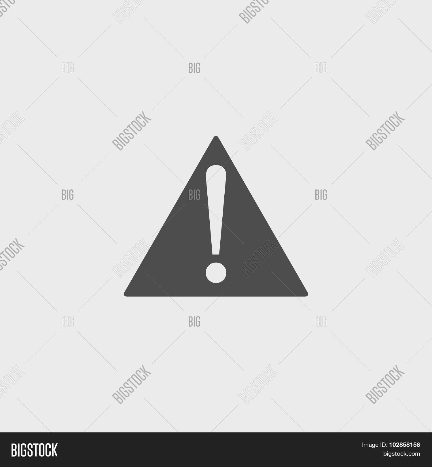 Vector Attention Sign Vector & Photo (Free Trial) | Bigstock