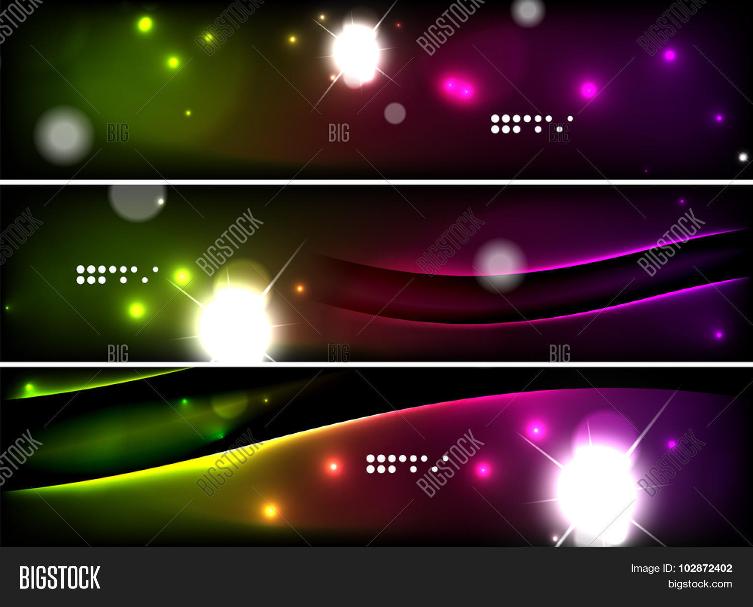 Set Banner, Header Vector & Photo (Free Trial) | Bigstock