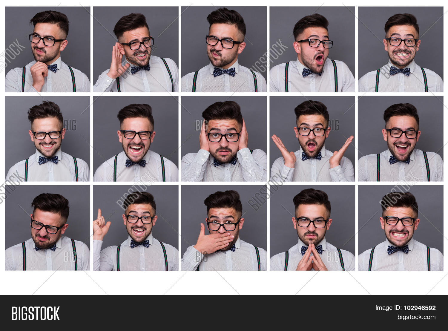 One Person Different Image & Photo (Free Trial) | Bigstock