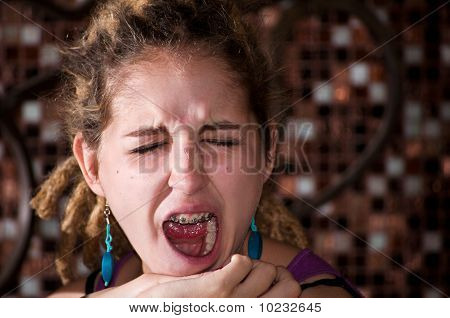 Girl Yawning Image & Photo (Free Trial) | Bigstock