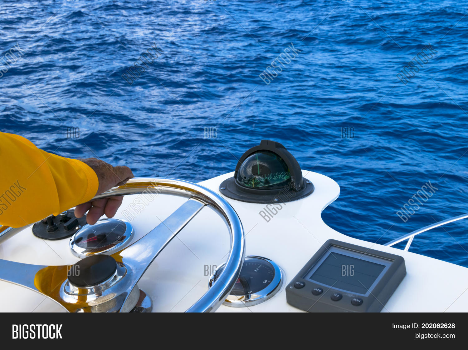 Hand Captain On Image & Photo (Free Trial) | Bigstock