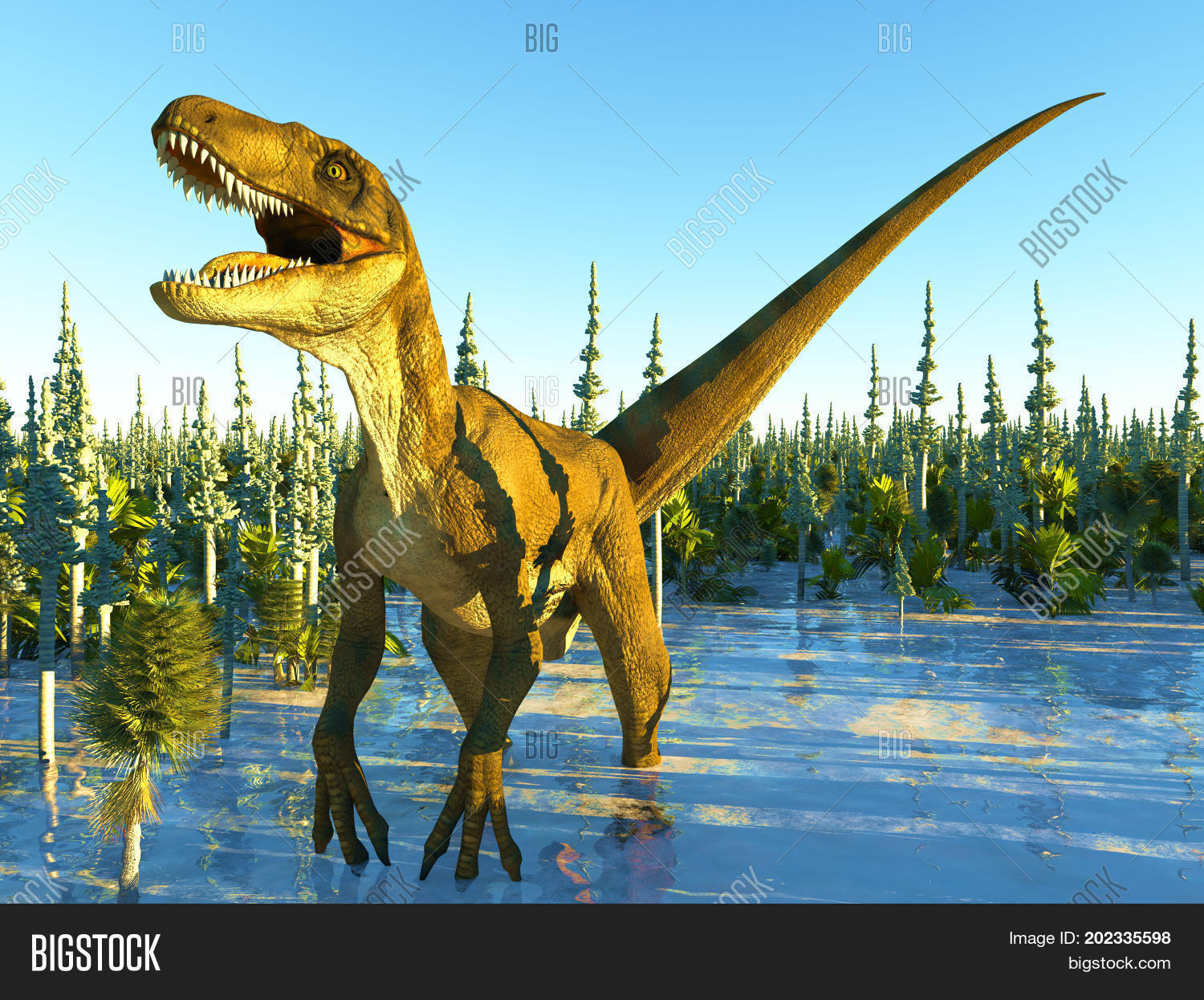 Velociraptor Dinosaur Image & Photo (Free Trial) | Bigstock