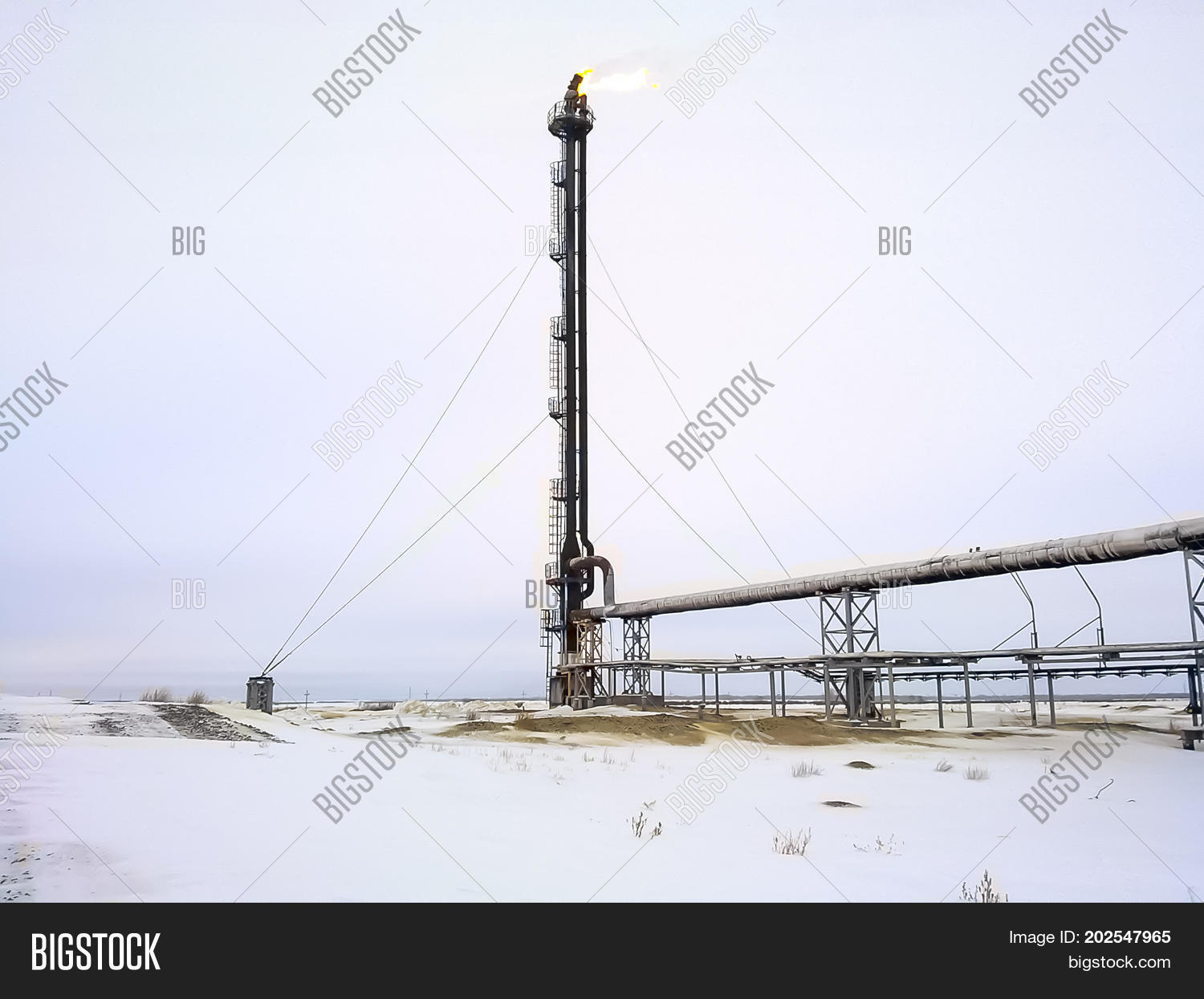 Torch System On Oil Image & Photo (Free Trial) | Bigstock
