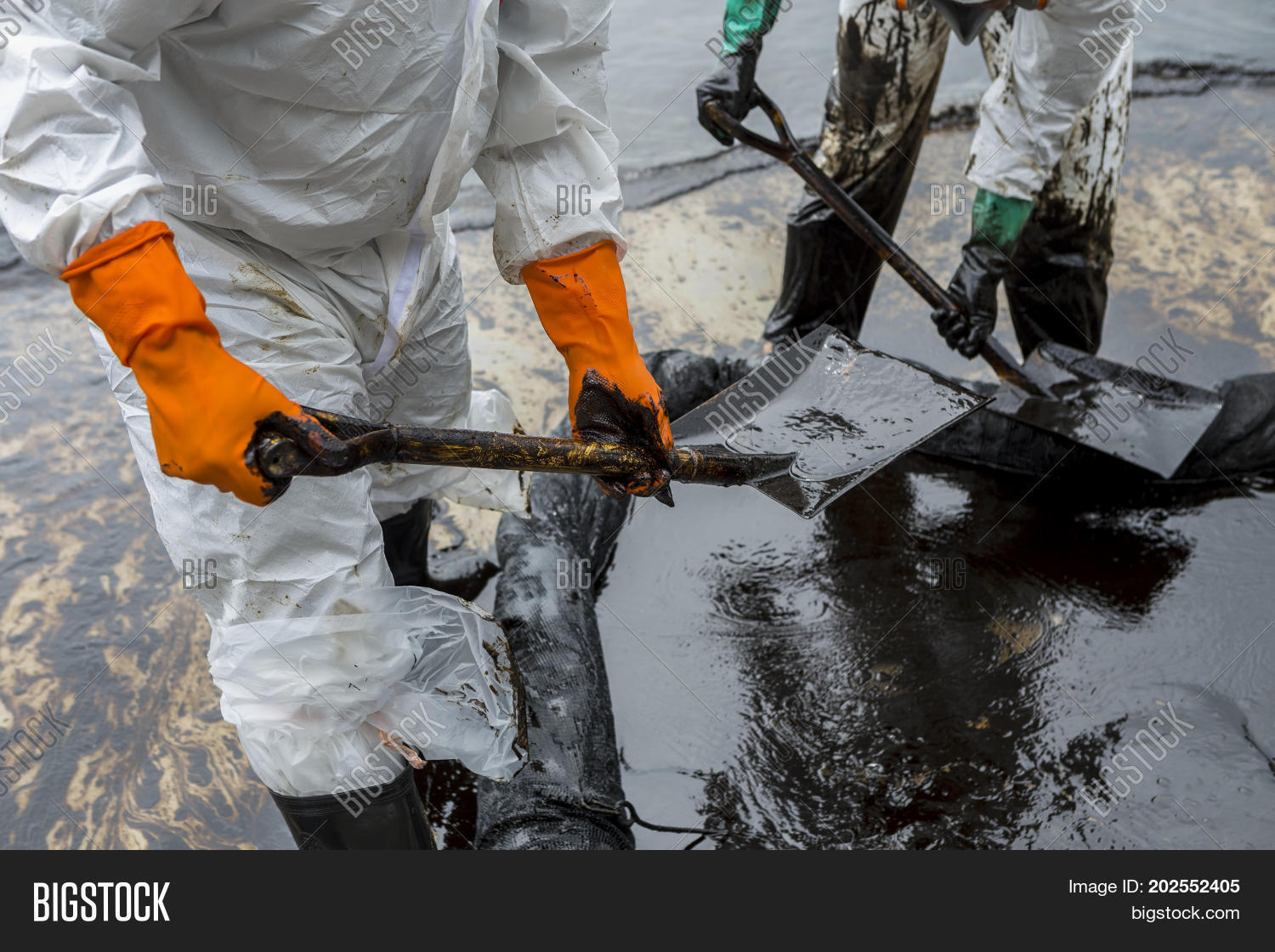 Workers Cleanup Remove Image & Photo (Free Trial) | Bigstock