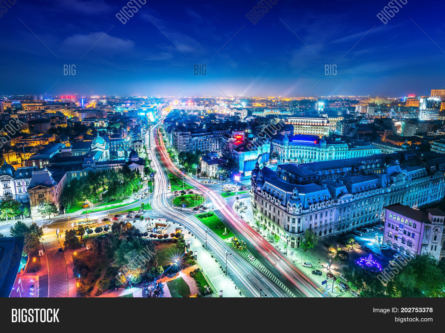 Skyline Bucharest City Image & Photo (Free Trial) | Bigstock