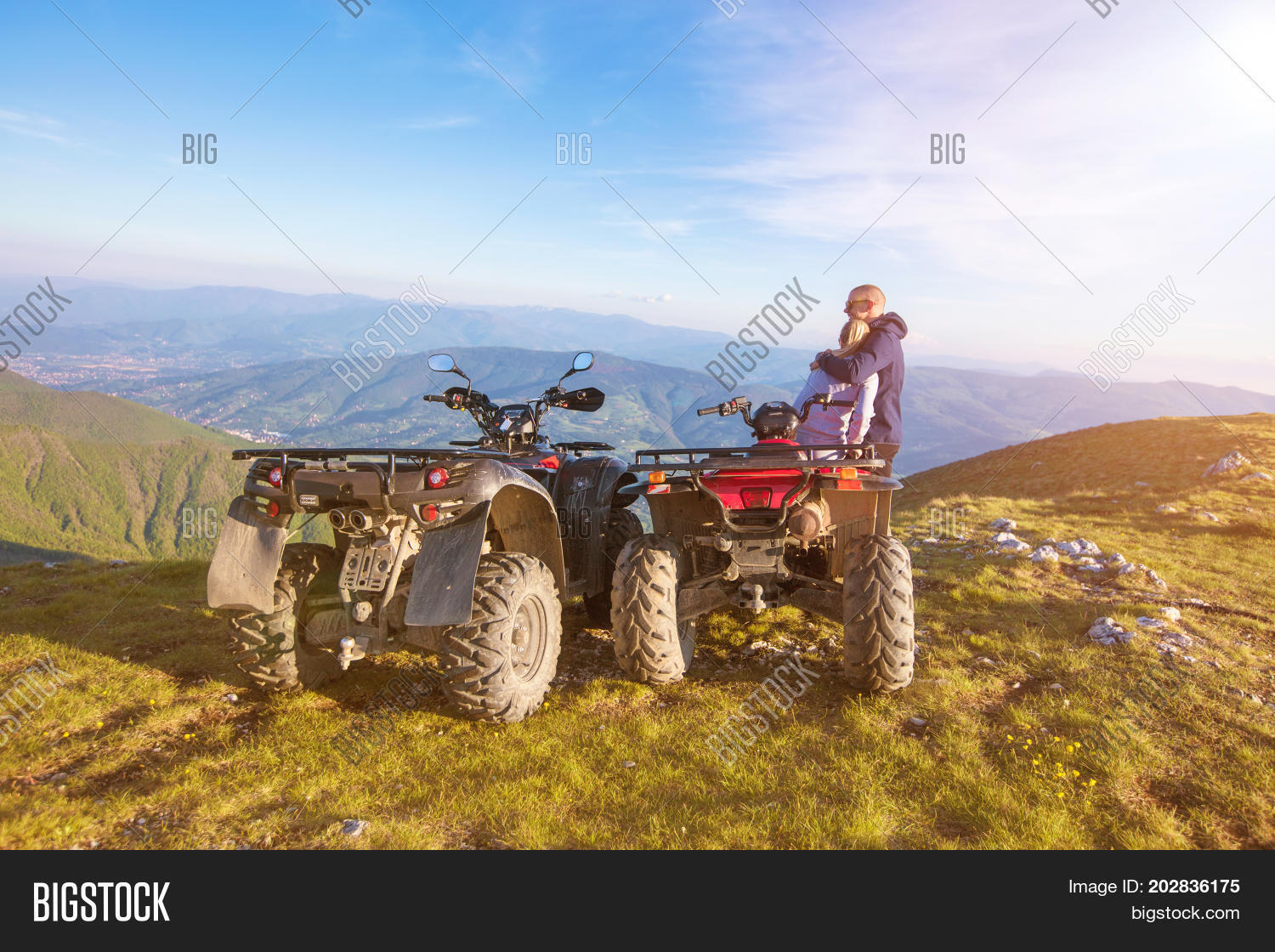 Rear View Young Pair Image & Photo (Free Trial) | Bigstock