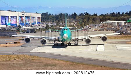 Boeing 4-engine Double Image & Photo (Free Trial) | Bigstock