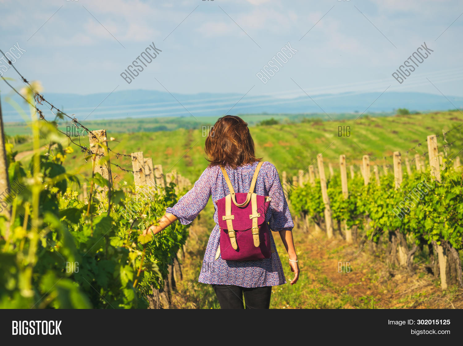 Traveler Girl Walking Image & Photo (Free Trial) | Bigstock