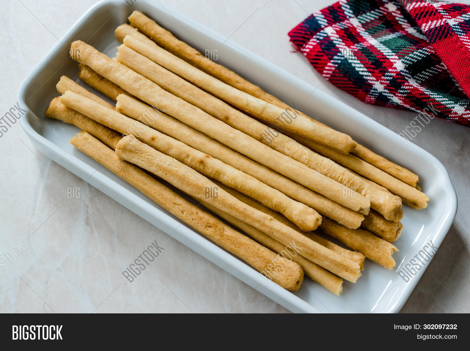 Salty Sticks Plate Image & Photo (Free Trial) | Bigstock