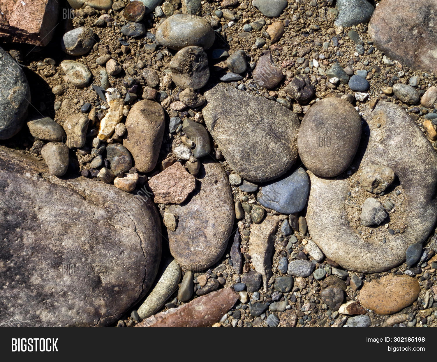 Stones On Ground. Rock Image & Photo (Free Trial) | Bigstock