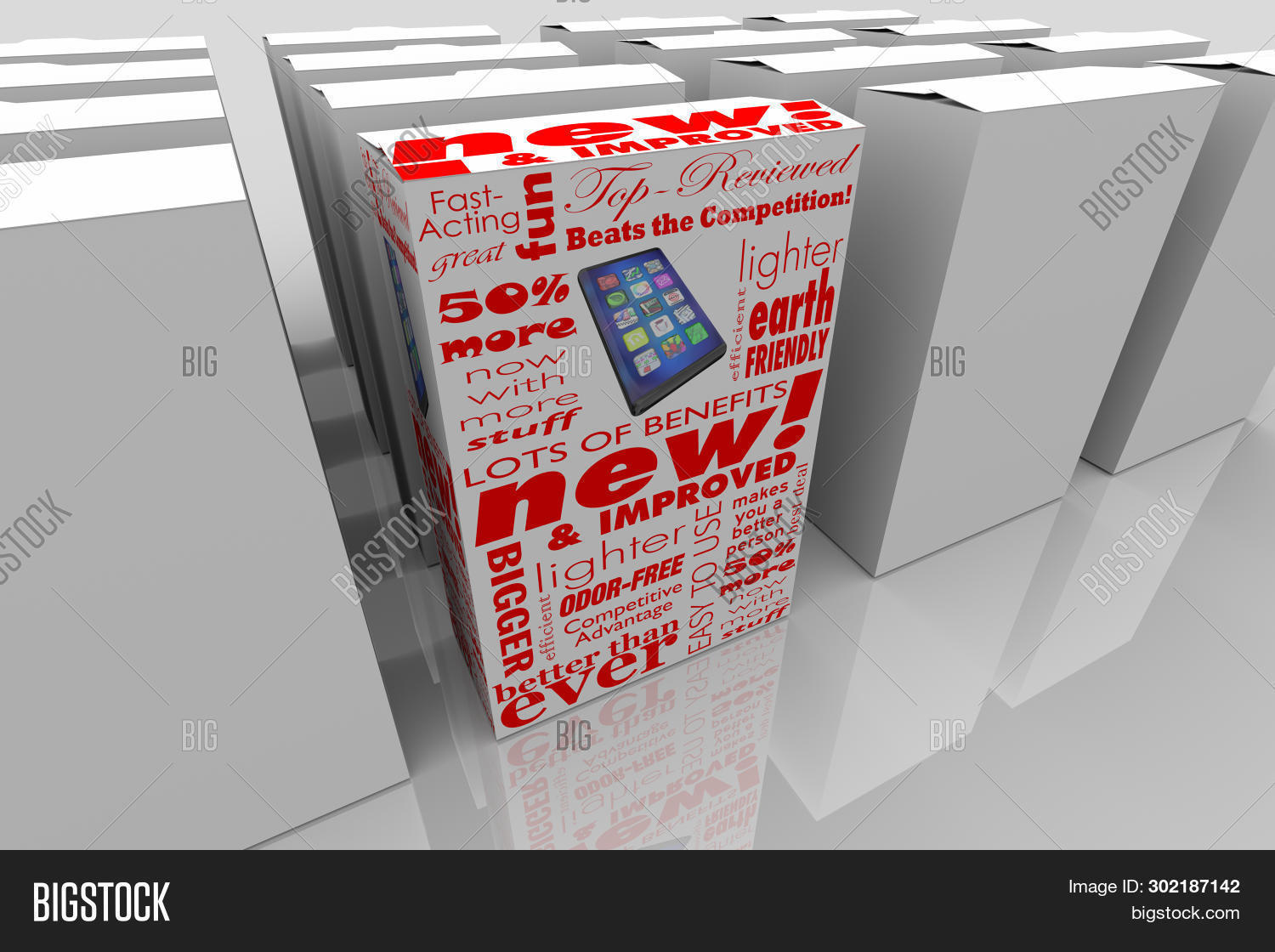 New Cell Phone Smart Image & Photo (Free Trial) | Bigstock