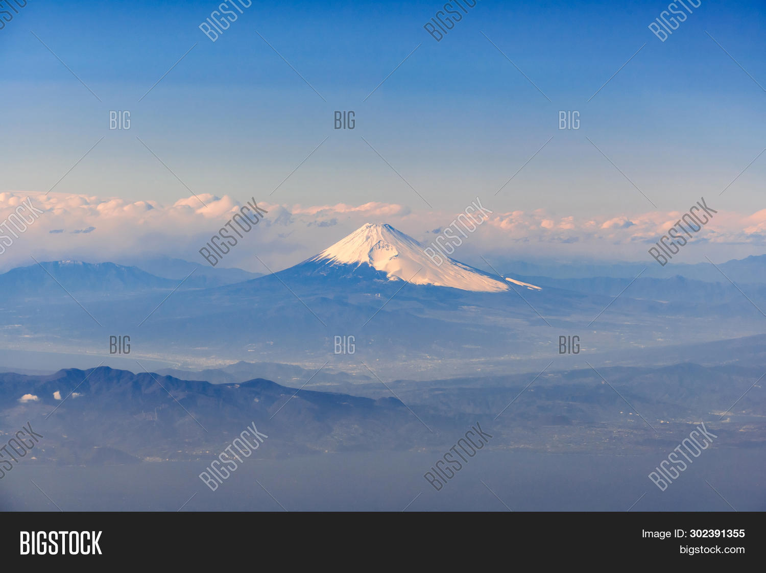 Aerial View Fuji San, Image & Photo (Free Trial) | Bigstock