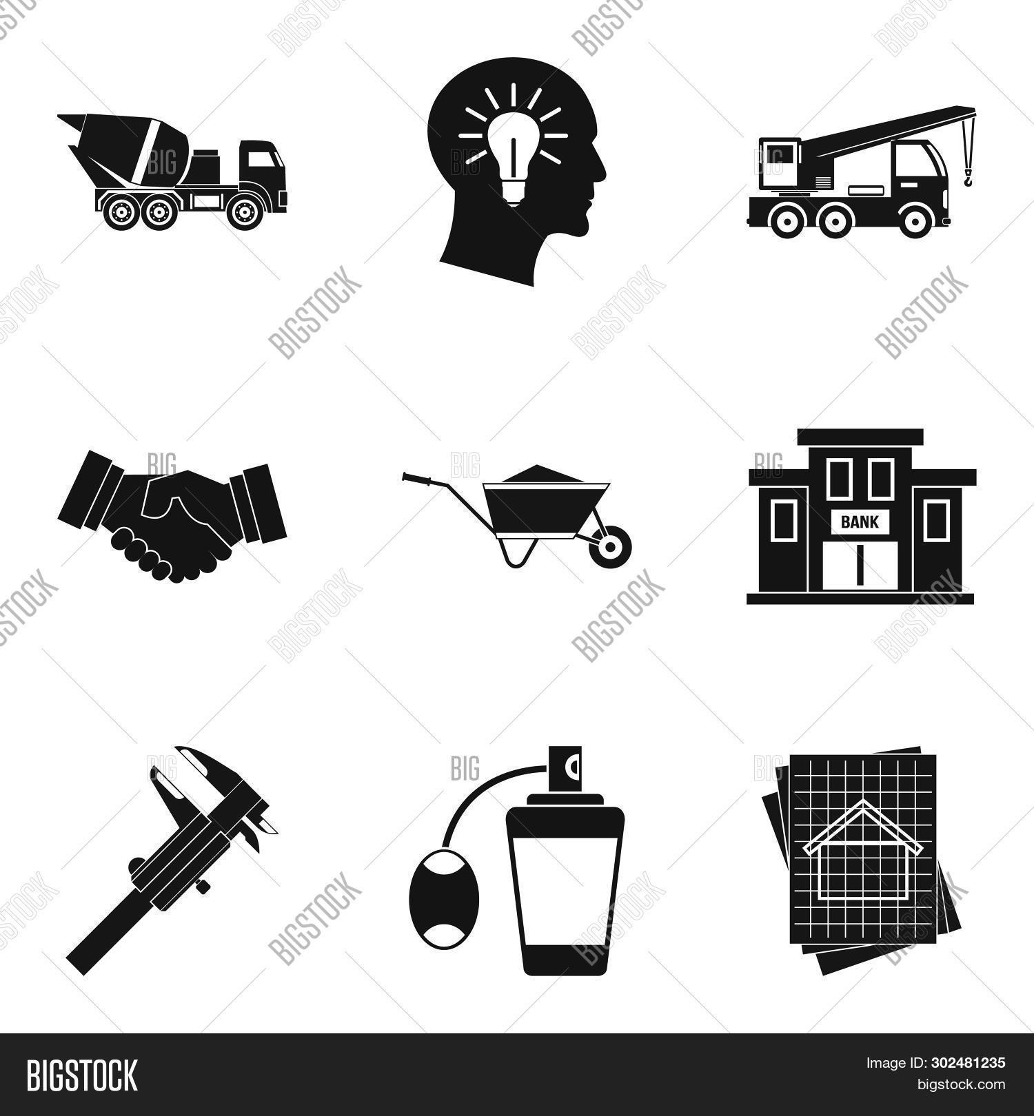 Workforce Icons Set. Image & Photo (Free Trial) | Bigstock