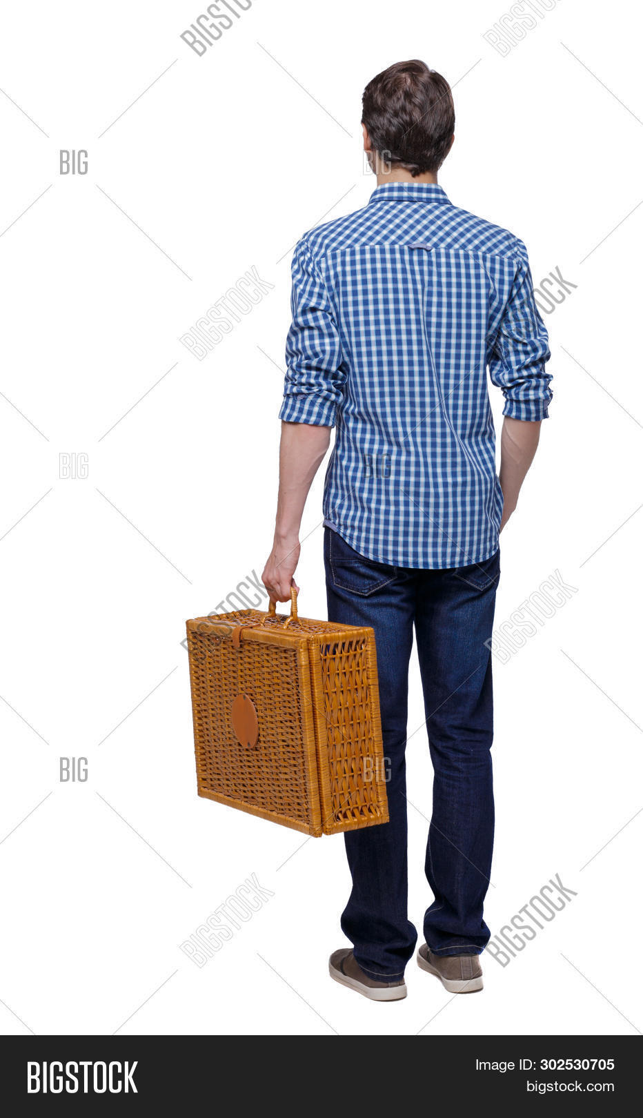 Back View Man Walking Image & Photo (Free Trial) | Bigstock