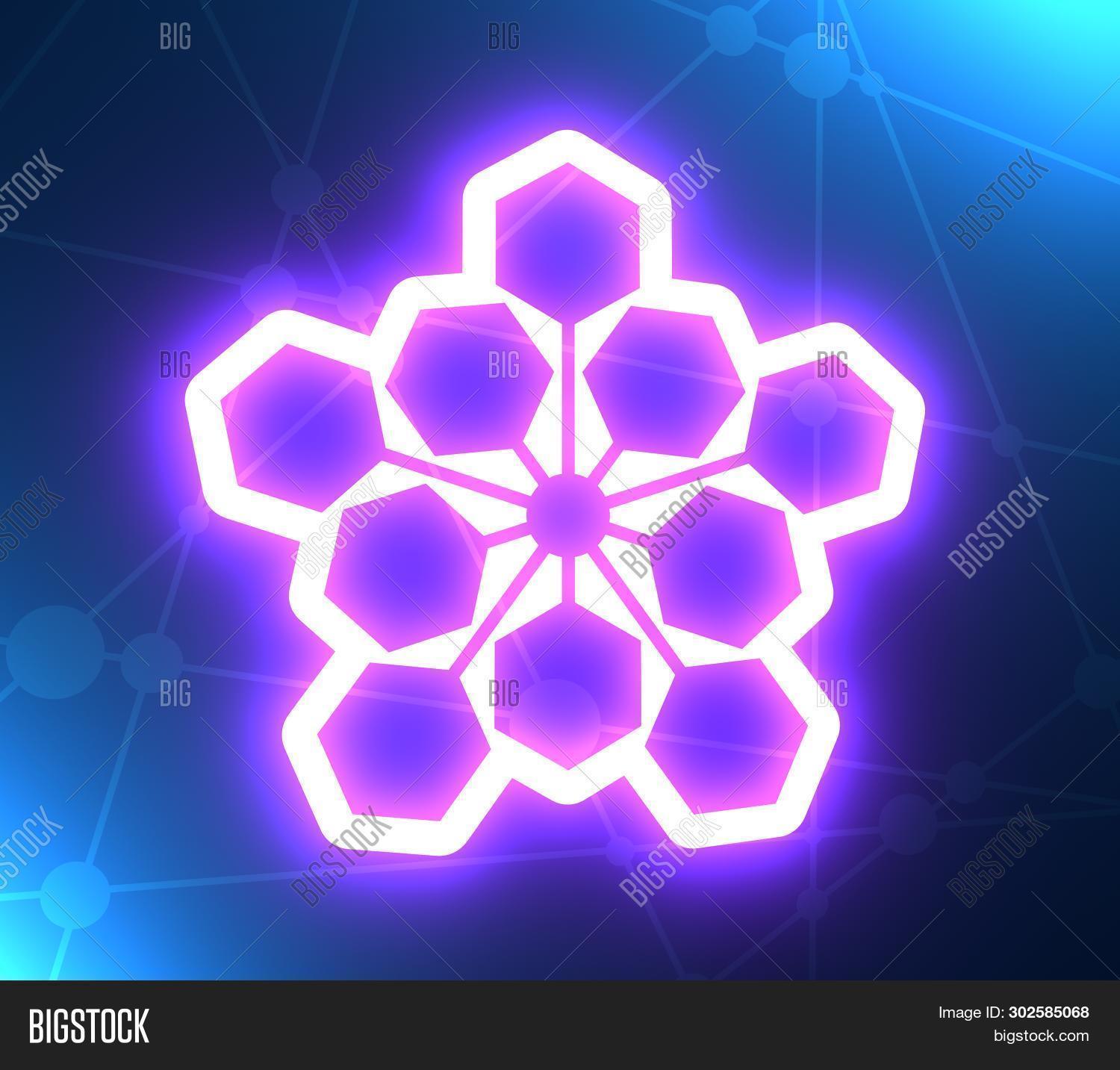 Hexagon Sign Template Image & Photo (Free Trial) | Bigstock
