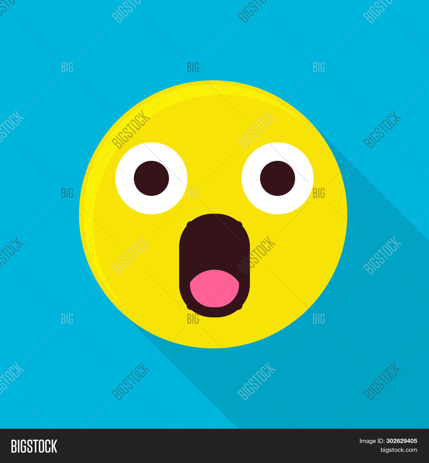 Surprised Emoticon Image & Photo (Free Trial) | Bigstock