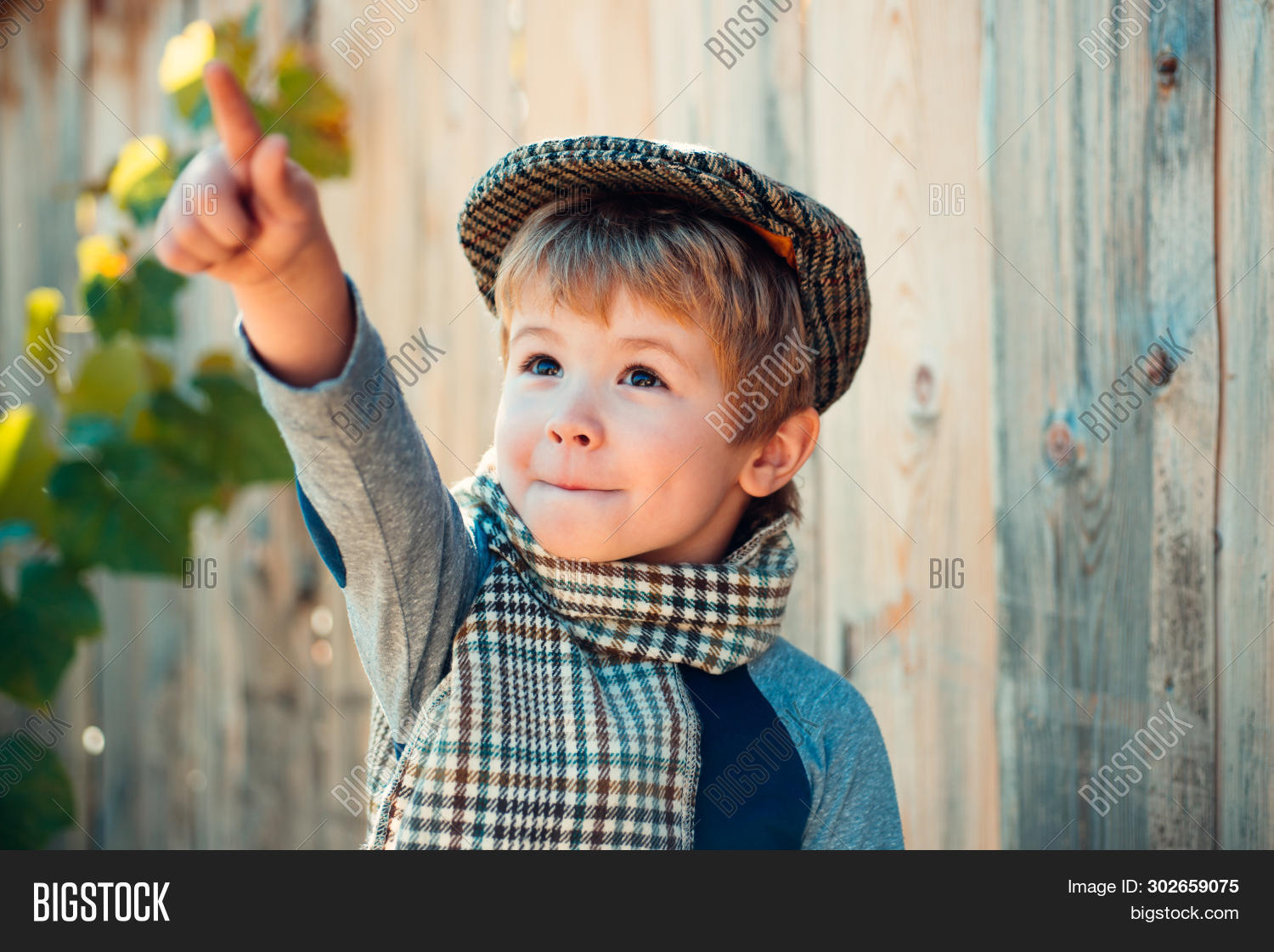 Child Boy Points Image & Photo (Free Trial) | Bigstock