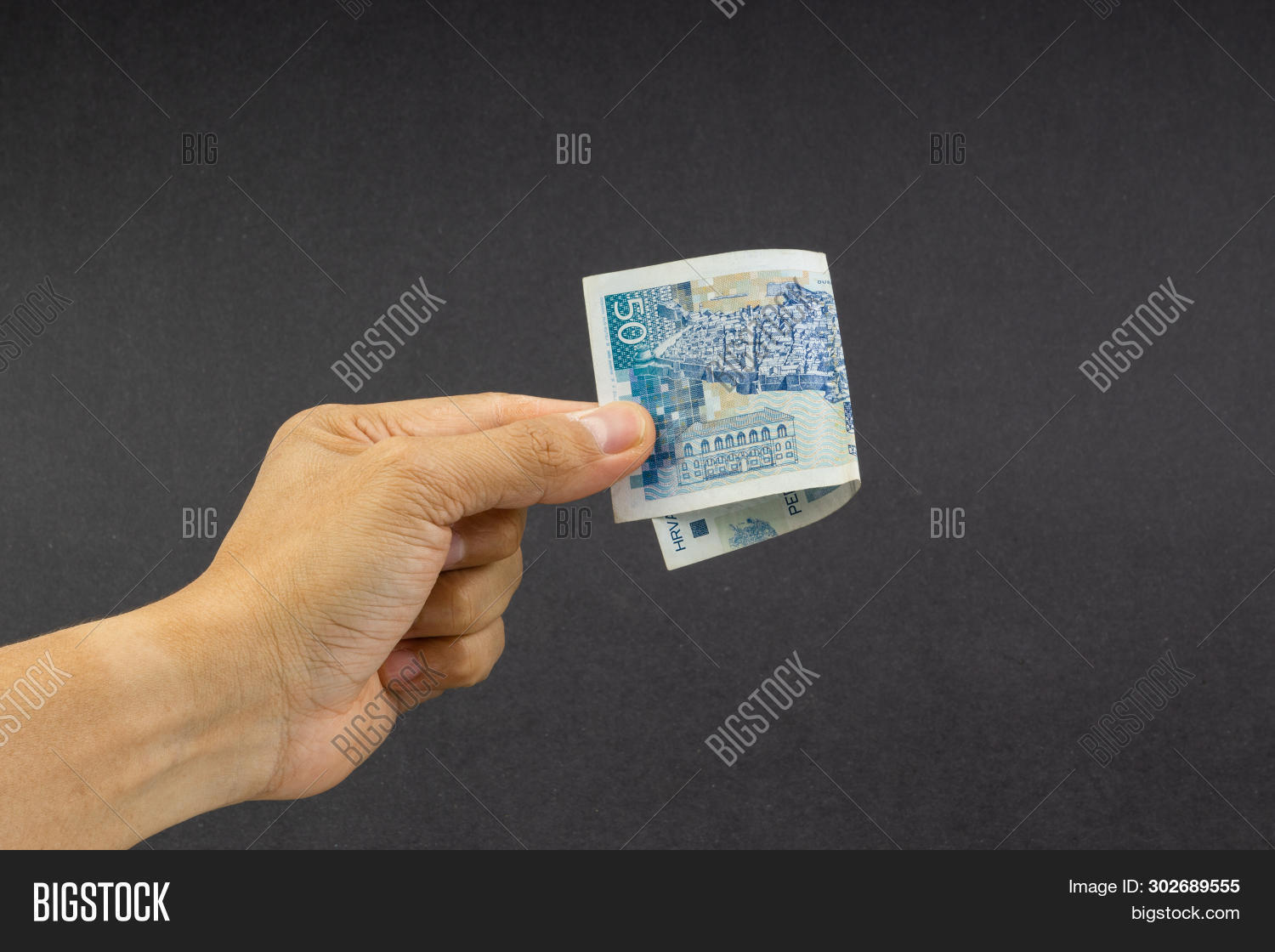 Hand Holding Fifty Image & Photo (Free Trial) | Bigstock