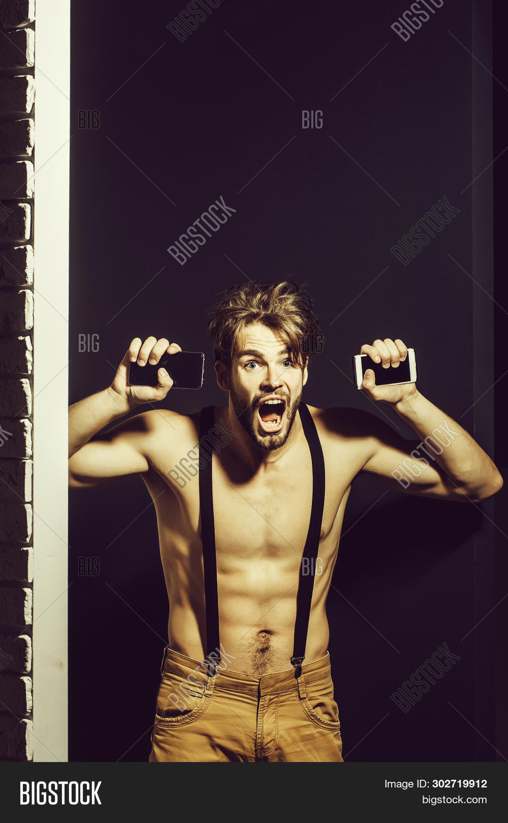 Excited Handsome Man Image & Photo (Free Trial) | Bigstock