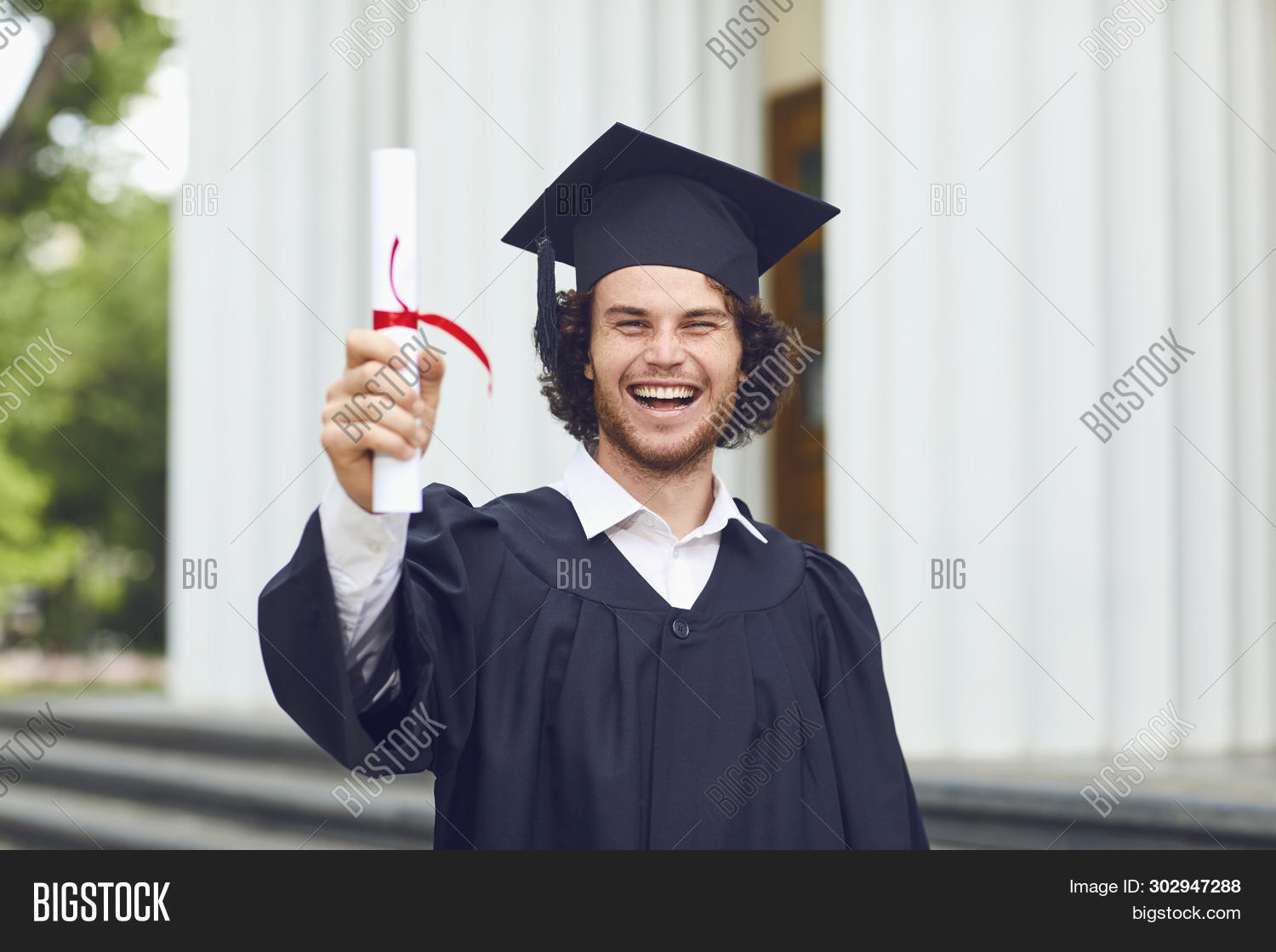 Young Man Graduate Image & Photo (Free Trial) | Bigstock