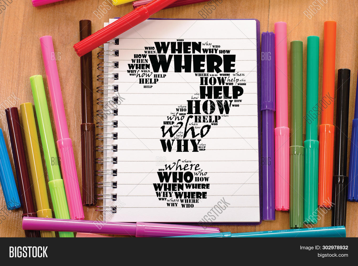 Question Mark Word Image & Photo (Free Trial) | Bigstock