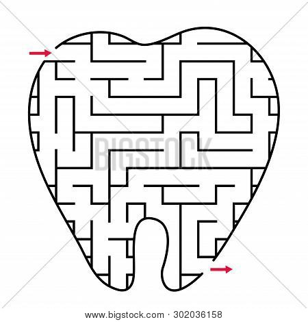 Maze Game Children. Vector & Photo (Free Trial) | Bigstock