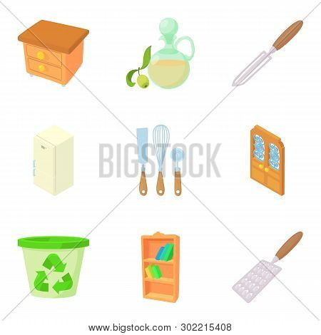 Houseware Icons Set. Image & Photo (Free Trial) | Bigstock