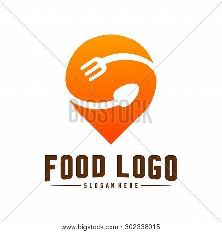 Food Point Logo Vector & Photo (Free Trial) | Bigstock