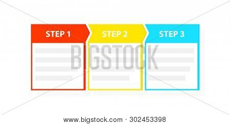 Three 3 Easy Steps Image & Photo (Free Trial) | Bigstock