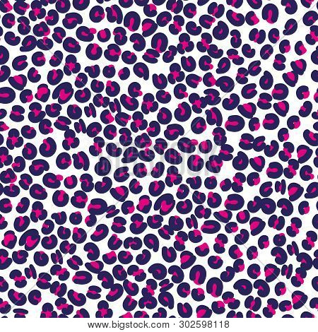 Pink Leopard Seamless Vector & Photo (Free Trial) | Bigstock