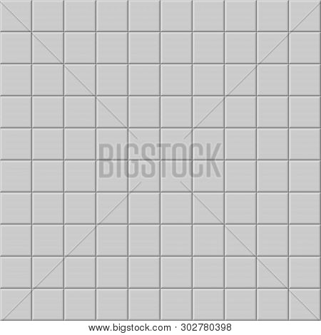 Bathroom Gray Tile Vector & Photo (Free Trial) | Bigstock