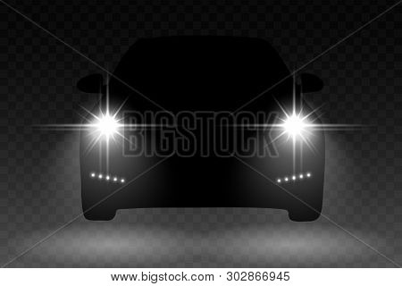 Car Light Flash Vector & Photo (Free Trial) | Bigstock