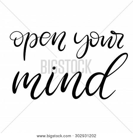 Open Mind Black White Vector & Photo (Free Trial) | Bigstock