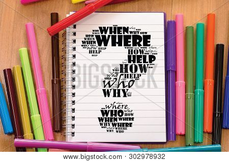 Question Mark Word Image & Photo (Free Trial) | Bigstock
